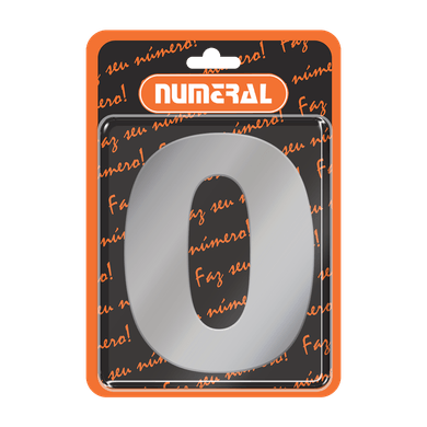 PLACA ACM ESCOVADO - NUMERAL - eletrotrafo