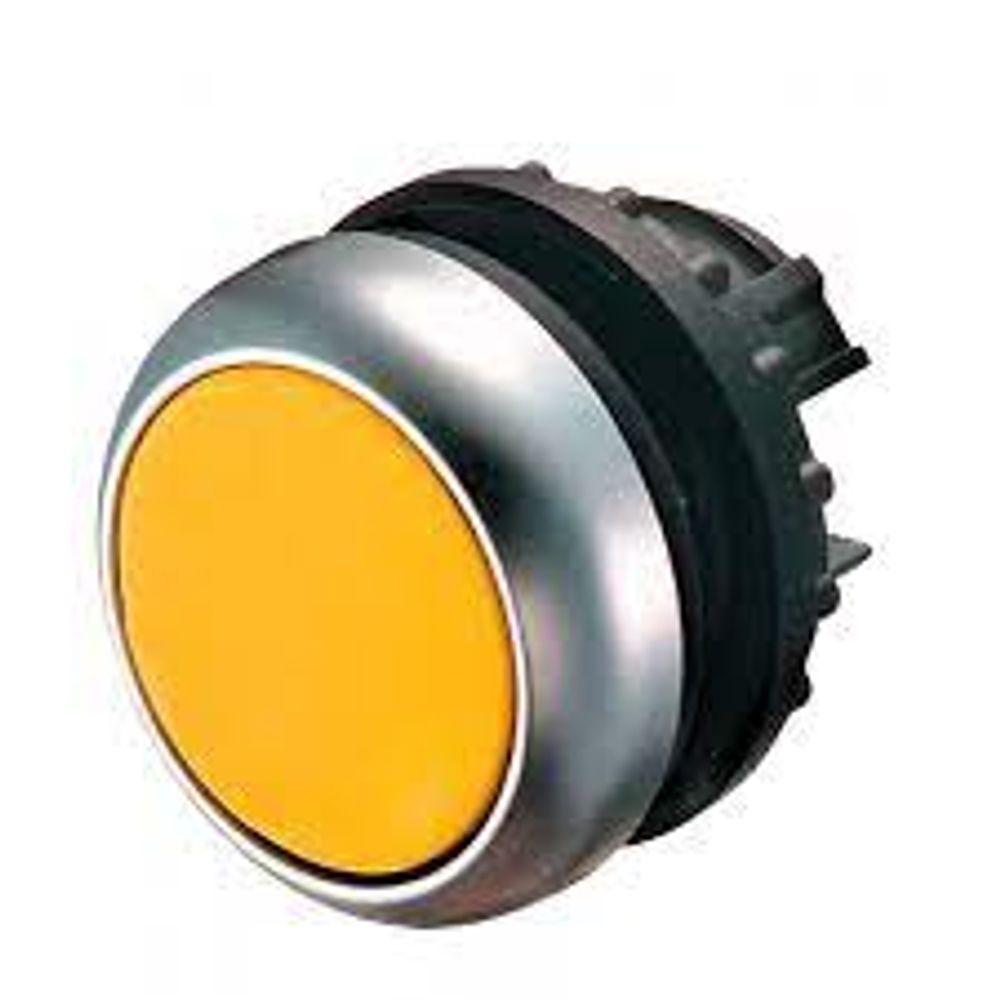 BOTAO MOELLER DE COMANDO PULSANTE M22-D-Y AMARELO F. L. - eletrotrafo