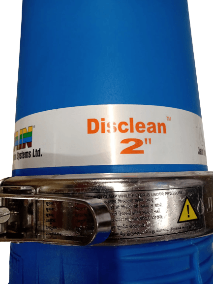 Filtro Plástico Manual Disclean (Disco) 2'' Cód.864.0201 - Naandanjain