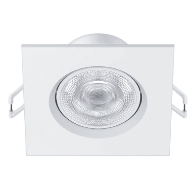 Spot Embutir Led Spotled 4,2W 2700K 350Lms GU10 Quadrado 929002655101 ...