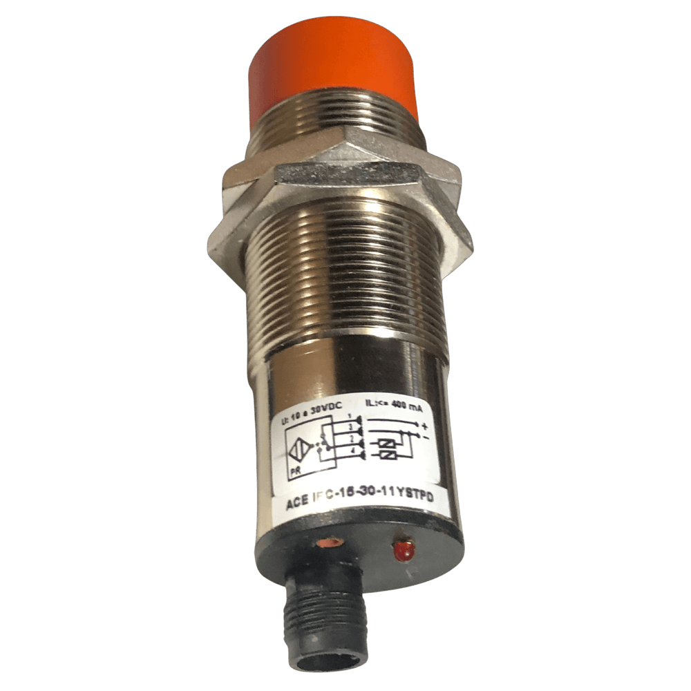 SENSOR ACE IFC 15-30-11YSTPD SN=15MM DC M12 NPN NA+NF M30 CAPACITIVO ...