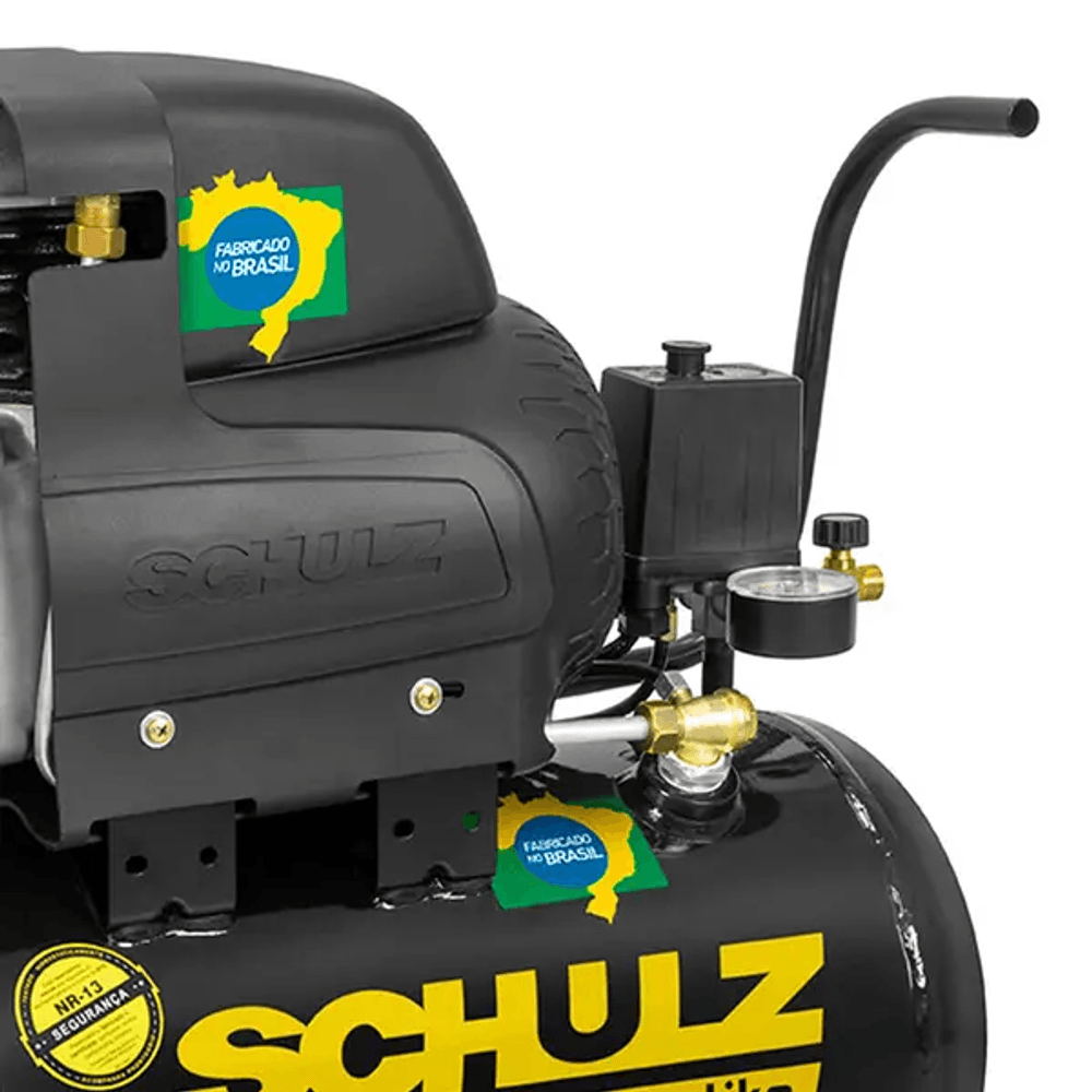 COMPRESSOR CSI 8,6/25 PRATIKO AIR 127V 25 LITROS COD.915.0421-0 SCHULZ ...