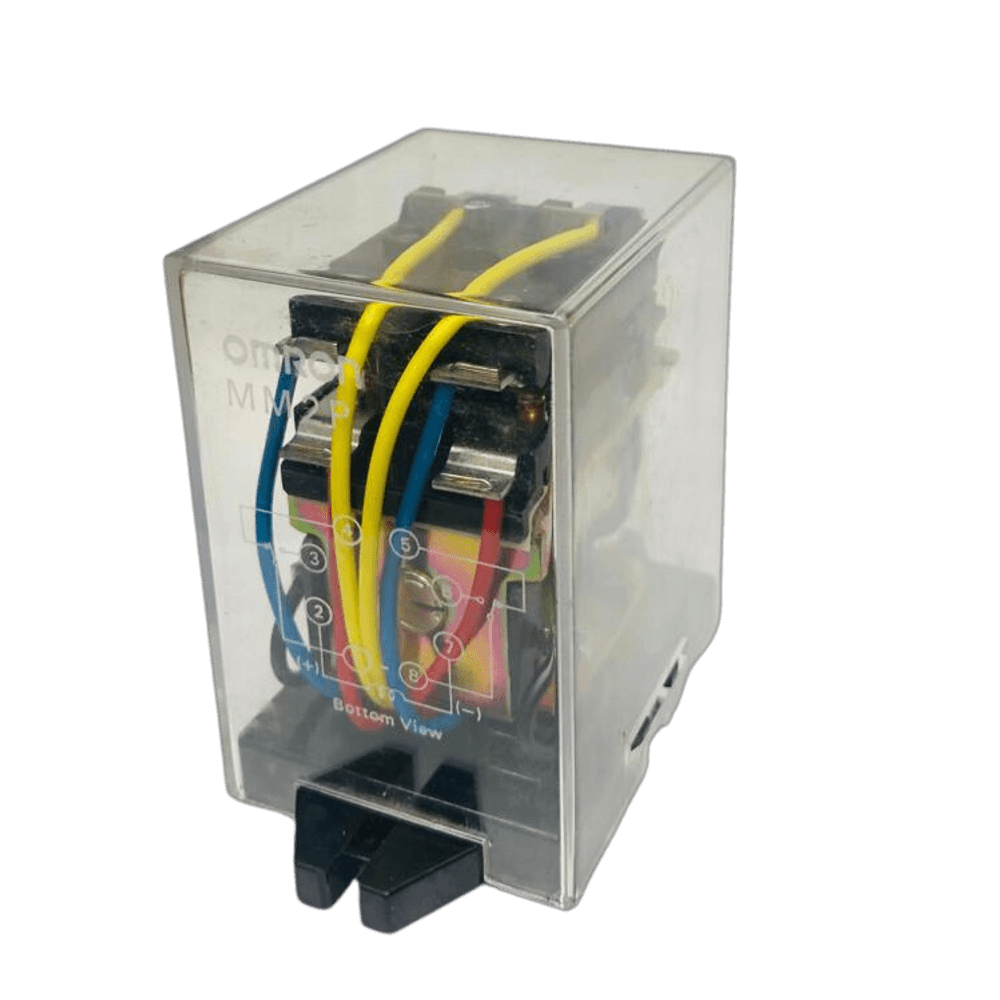 RELE MM2P 220VAC C/ 8 PINOS OMRON F.L. - eletrotrafo