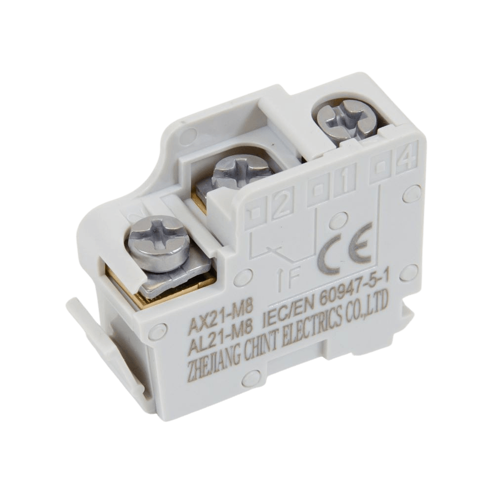 DISJUNTOR CHINT CONTATO AUXILIAR AX21-M8 P/ NM8N 800V COD.265343 - eletrotrafo